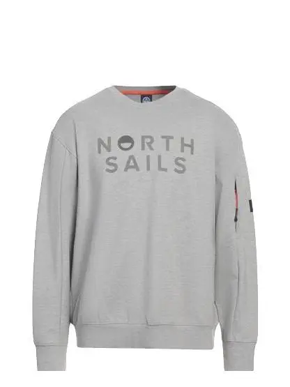 NORTH SAILS Solid Color Scuba Sweatshirt - Grey