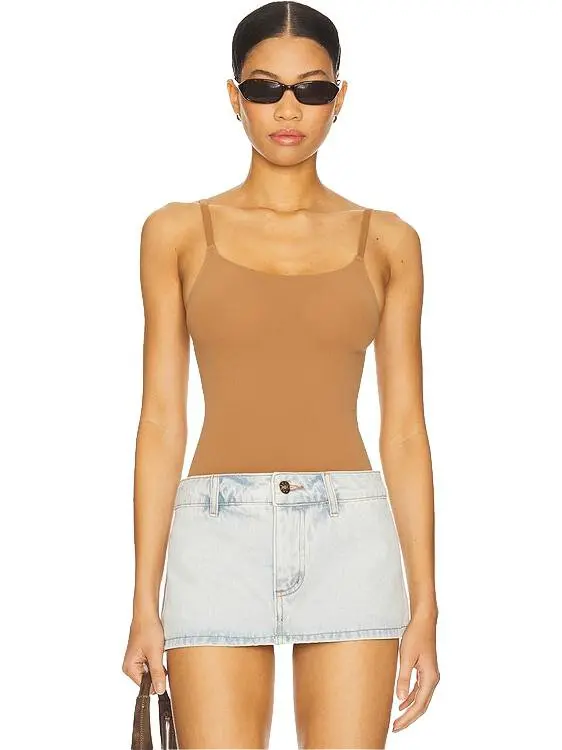 Commando Ballet Cami Bodysuit - Cocoa