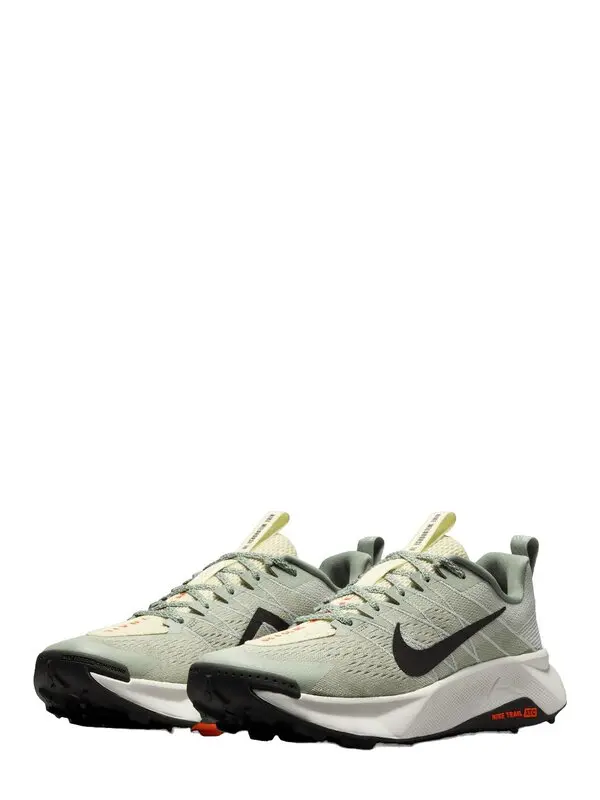 Nike Reactx Wildhorse Trail Running Shoe - Jade/lt Silver/orange/med Ash