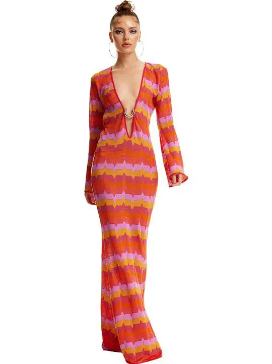 LUNA B Jerina Maxi Dress - Multi
