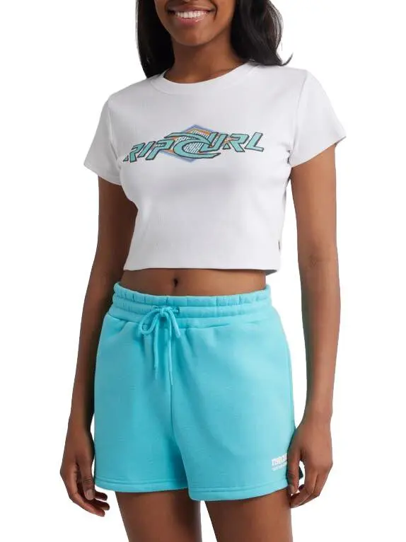 Rip Curl Archive Logo Baby T-shirt - Optical White