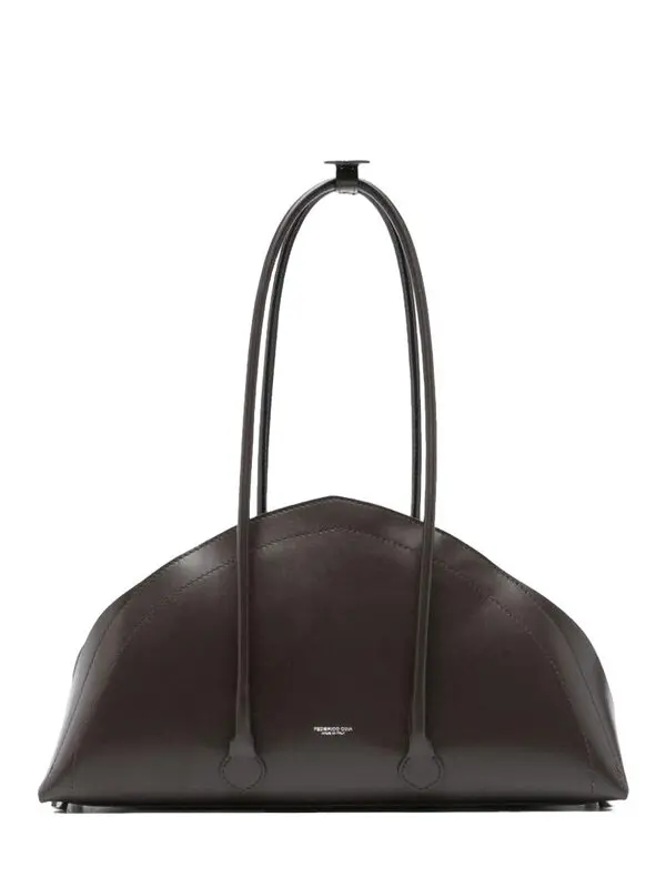 FEDERICO CINA Tortellino Bag_la Bauletto Shoulder Bag - Brown