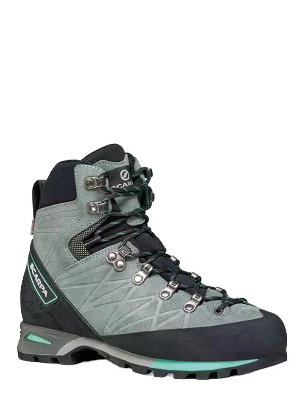 SCARPA Logo-print Boots - Green