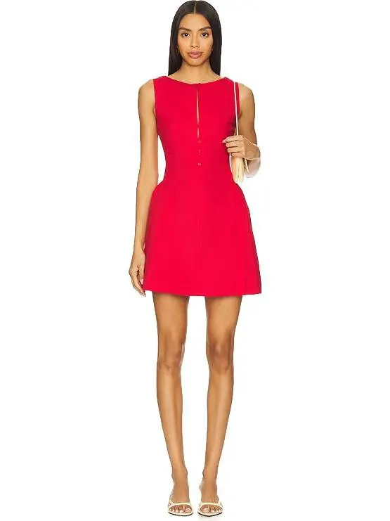 SOVERE / Eva Mini Dress - Flame