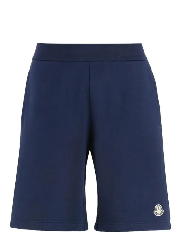 Moncler 3 X Mercedes-benz Nigo Cotton Bermuda Shorts - Blue