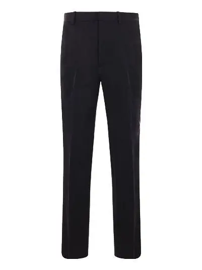 OAMC Wool Gabardine Trousers - Black