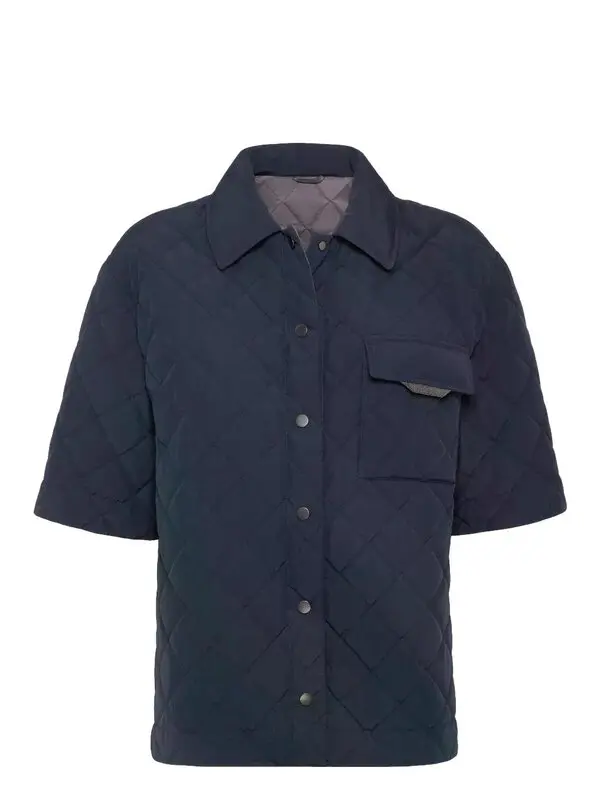Brunello Cucinelli Padded Jacket - Blue