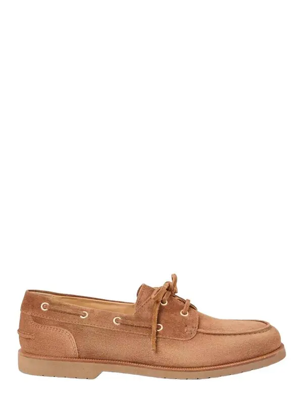 Brunello Cucinelli Leather Loafers - Brown