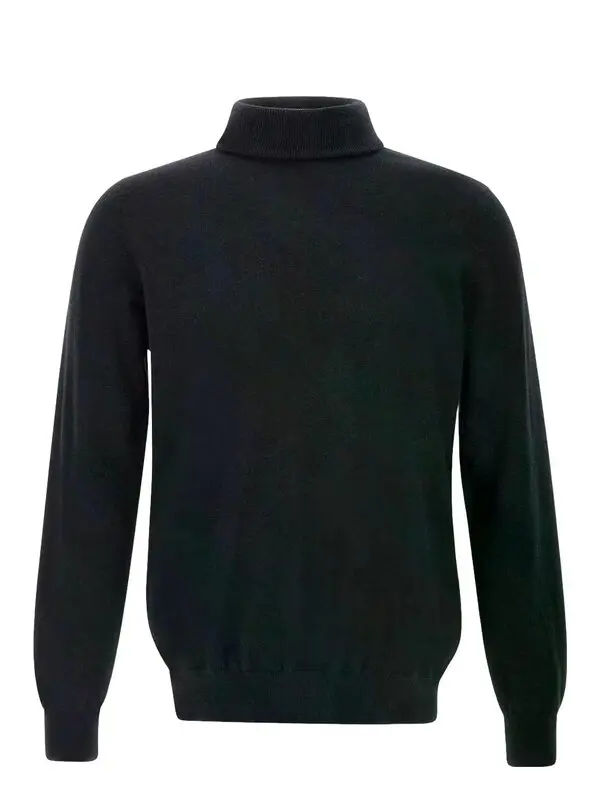 KANGRA Merino Wool Sweater - Black