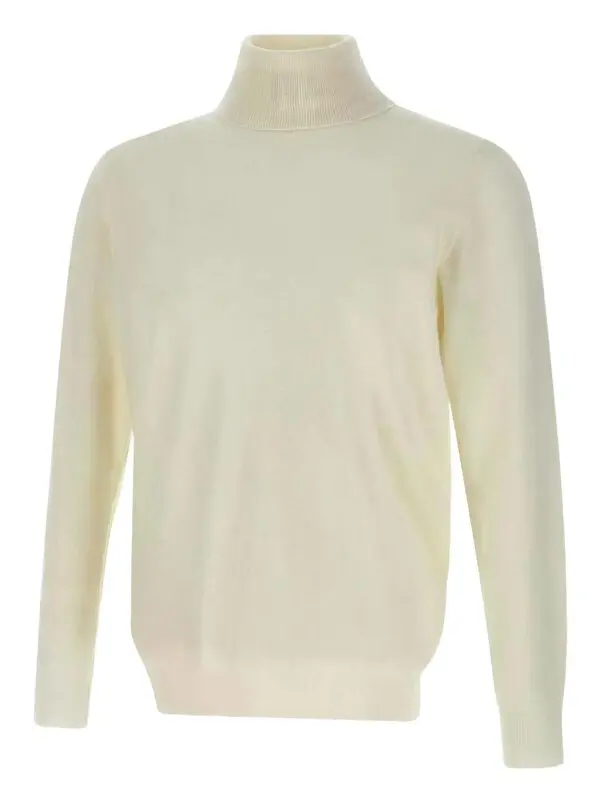 KANGRA Merino Wool Sweater - White