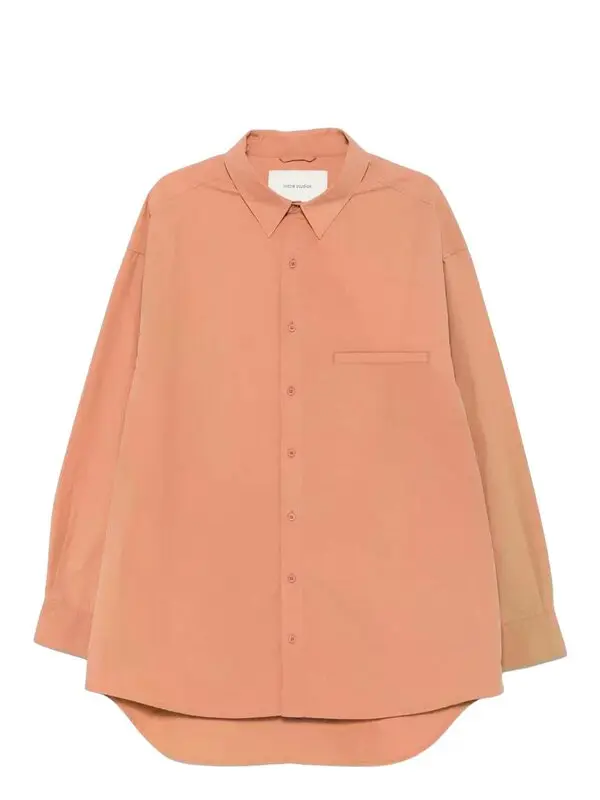 ENTIRE STUDIOS Giant Shirt - Brown