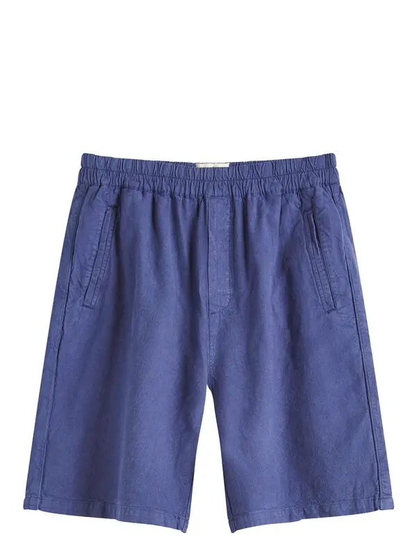 Folk Assembly Short - Deep Blue