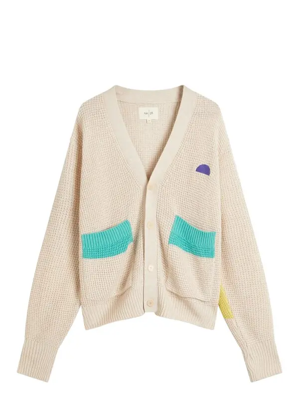 Folk Anniversary Cardigan - Oat Mix