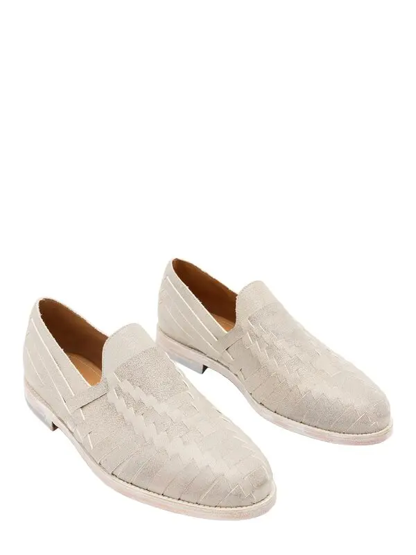 John Varvatos Antwerp Huarache Loafer - China White