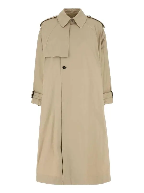 Saint Laurent Trench Coat - Beige O Tan