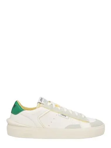 STRYPE Leather And Textile Sneakers - White