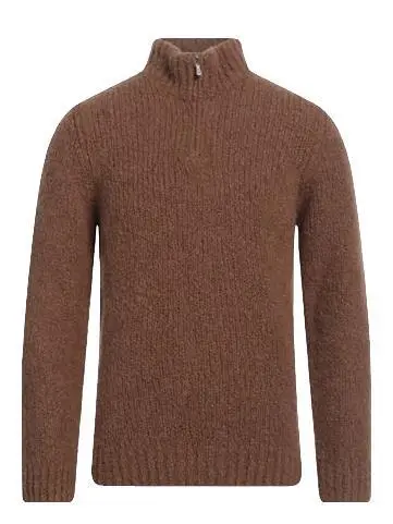 Eleventy Cashmere, Alpaca Wool, And Silk Turtleneck - Beige