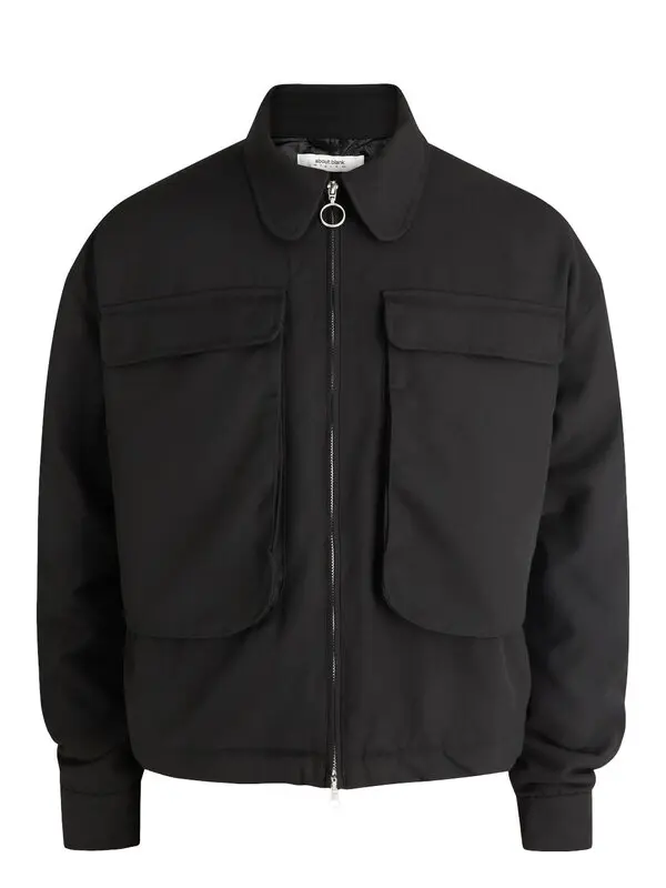 ABOUT:BLANK Utility Canvas Jacket - Green