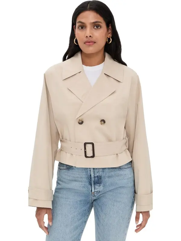 FRAME The Uniform Trench - Oat
