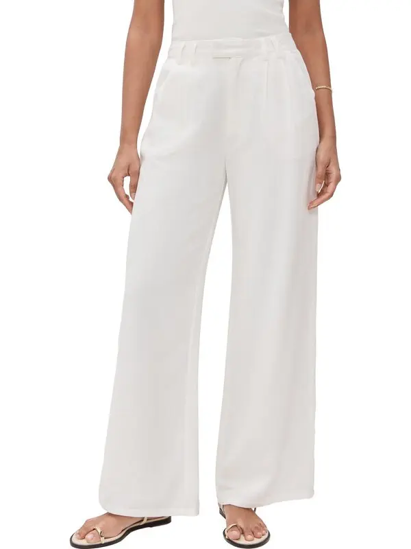 SEVEN WONDERS Tailored Wide Leg Pants - White