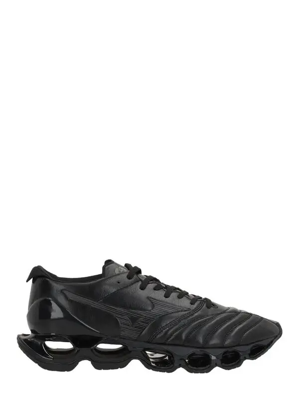 Mizuno Leather Sneakers - Black