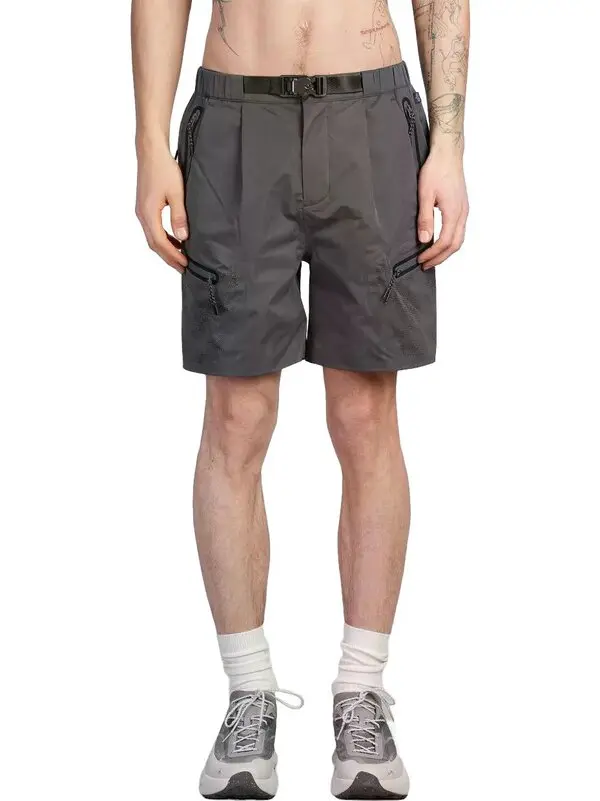 Alpha Industries Zippered Pocket Shorts - Grey