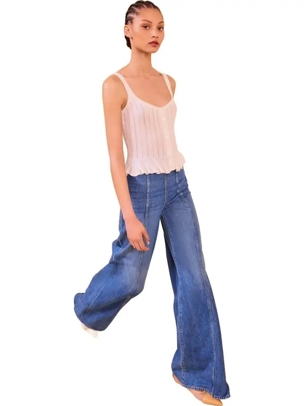 Ulla Johnson Callie Knit Camisole - Pristine