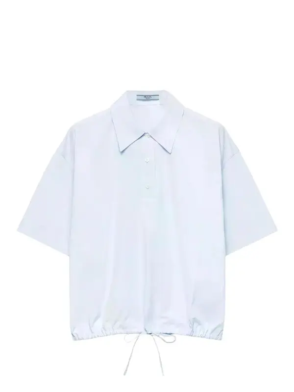 Prada Poplin Shirt - Blue