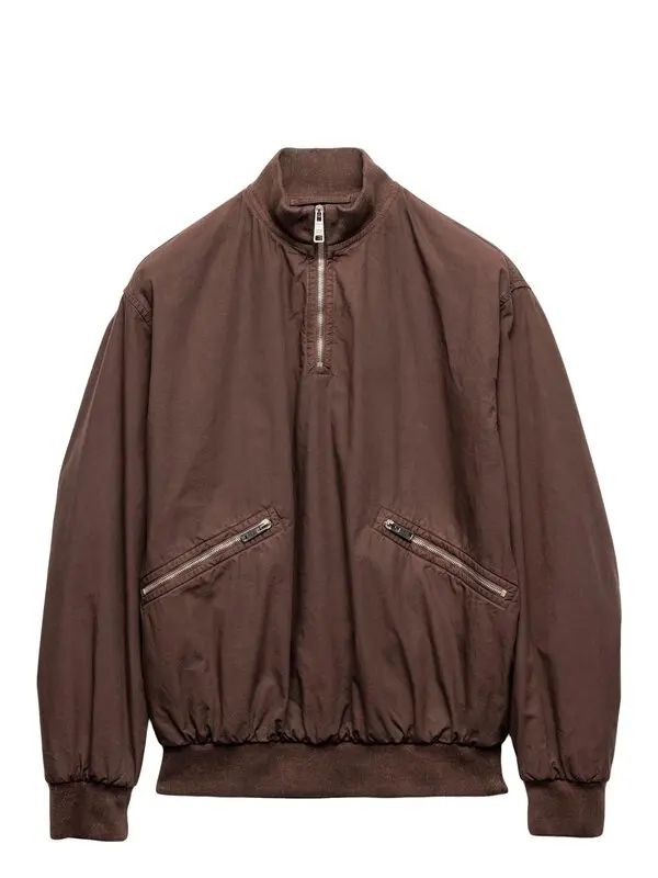 Prada Cotton Blouson Jacket - Ebony