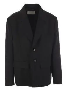 NAMACHEKO Single-breasted Jacket - Black