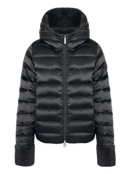 COLMAR Reversible Down Jacket - Black