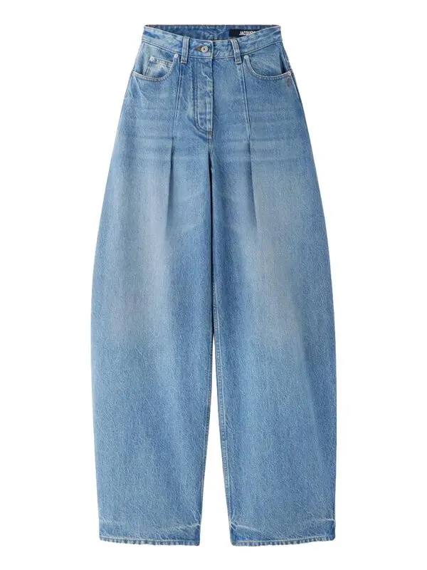 Jacquemus Le De-nîmes Oval Jeans - Blue