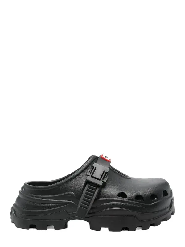 Hunter Baltic Mules - Black