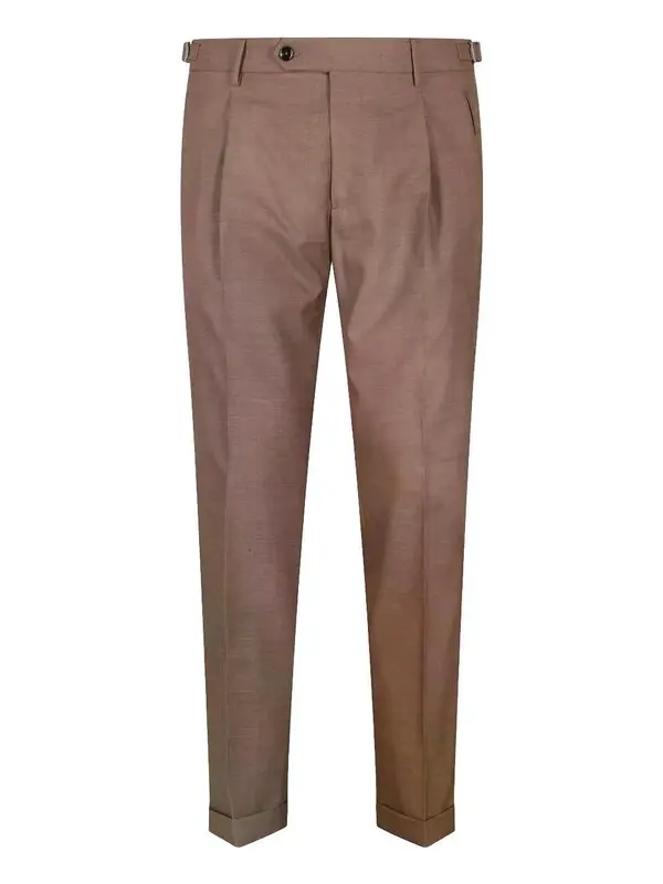 BERWICH Wool Trousers - Brown