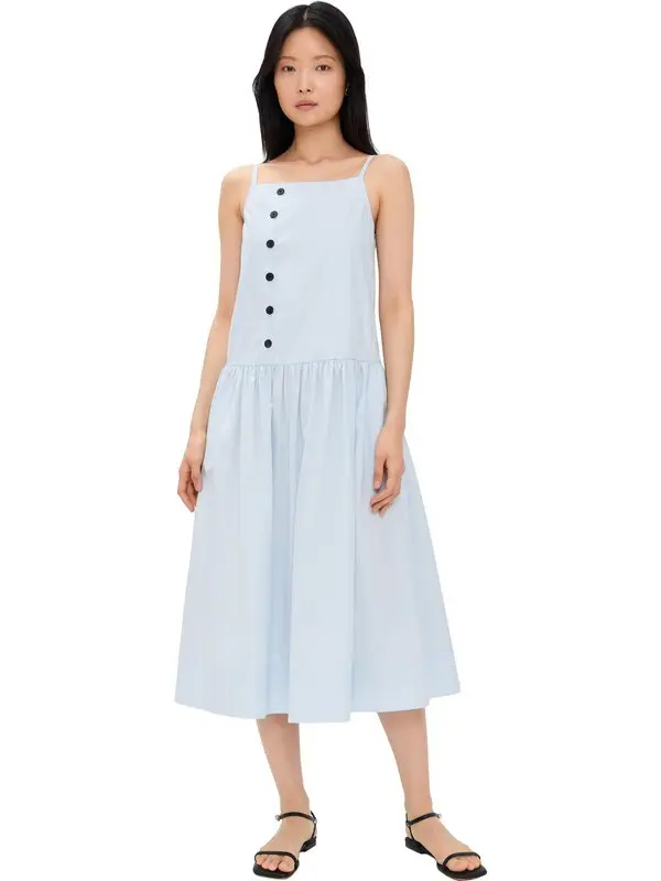 ALIGNE Santino Midi Dress - Light Blue