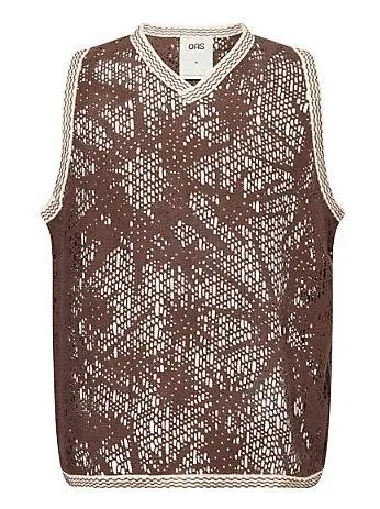 Oas Orion Crochet Cotton-blend Vest - Astrea