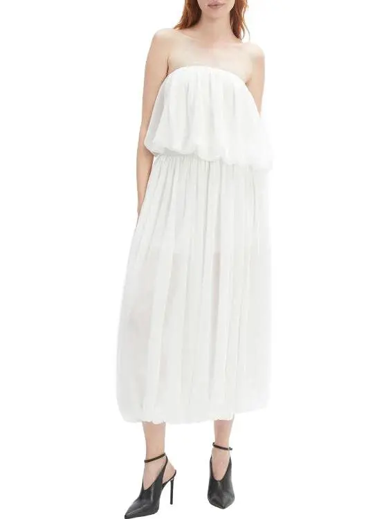 Bardot Lissett Strapless Balloon Top - Ivory