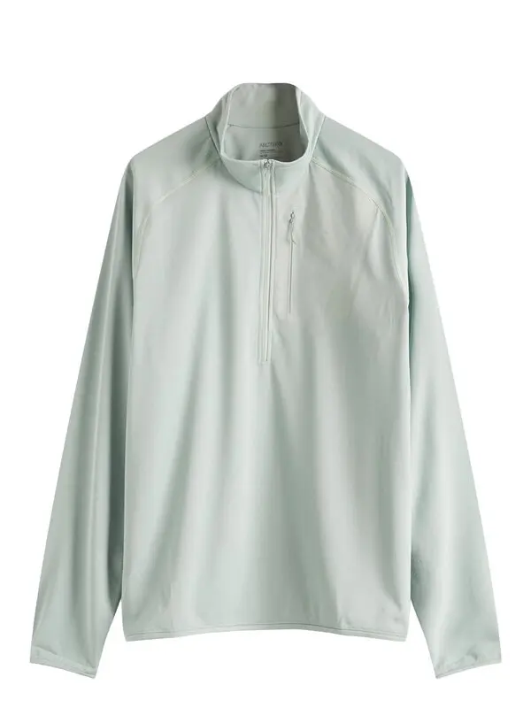 Arc'teryx Delta Half Zip - Stone Green