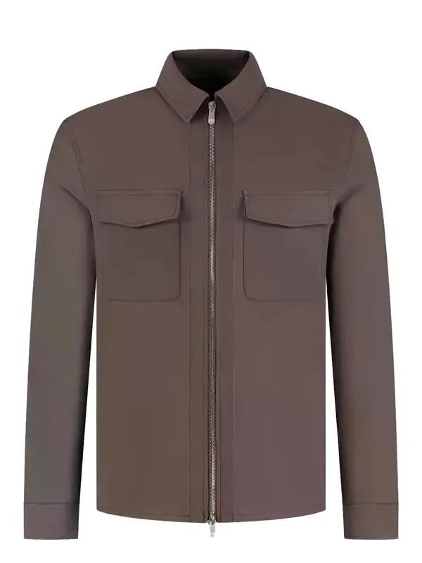Marco Pescarolo Zip-up Jacket - Brown
