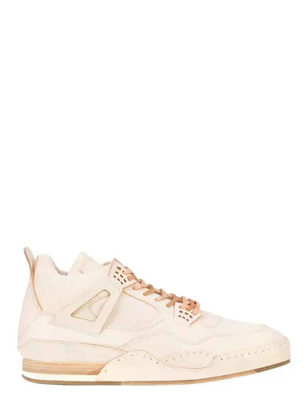 HENDER SCHEME Panelled Lace-up Sneakers - Neutrals