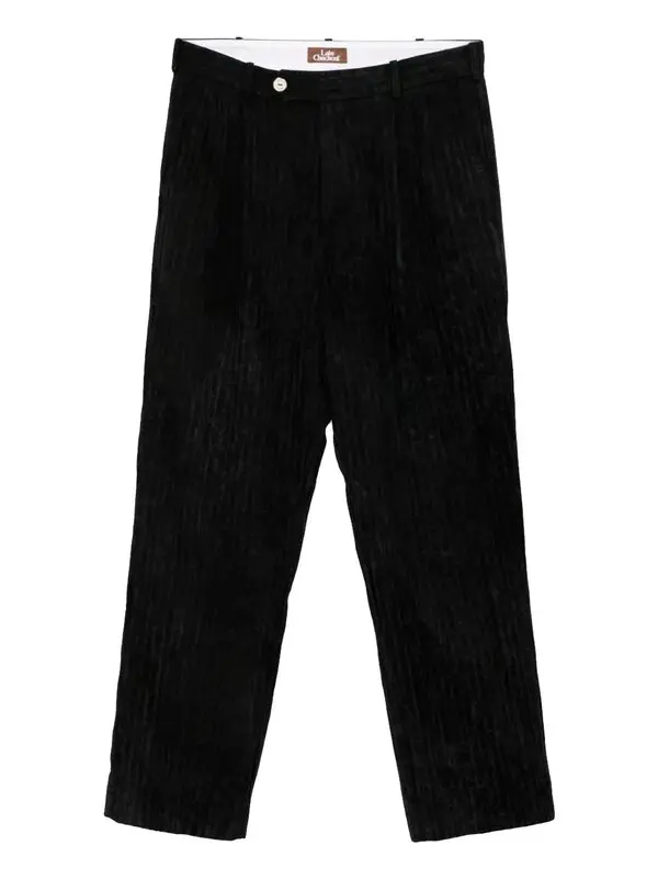 STAIN SHADE Striped Trousers - Blue