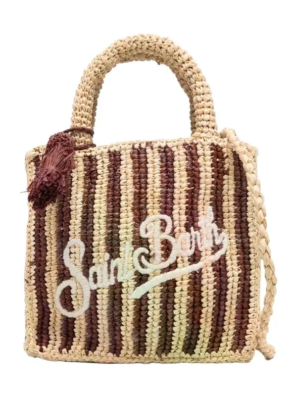 MC2 SAINT BARTH Mini Vanity Tote Bag - Neutrals
