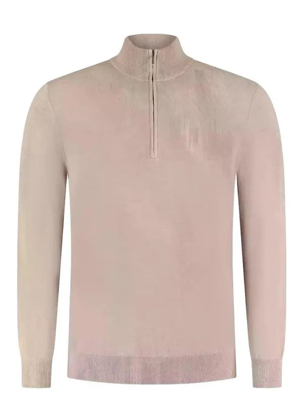 ZANONE Half-zip Jumper - Neutrals