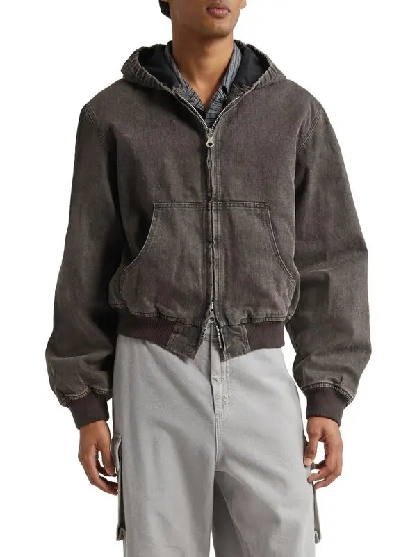 Our Legacy Bank Jacket - Black Coated Wash