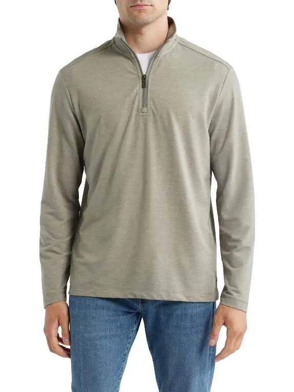 Tommy Bahama Coasta Vera Lorenzo Half Zip Pullover - Garden Gate