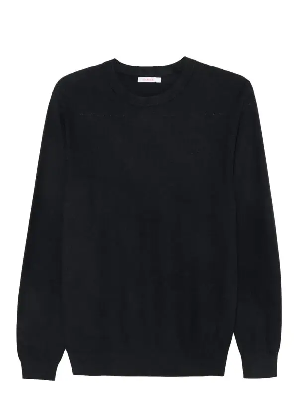 SUN 68 Piqué-weave Cotton Sweater - Blue