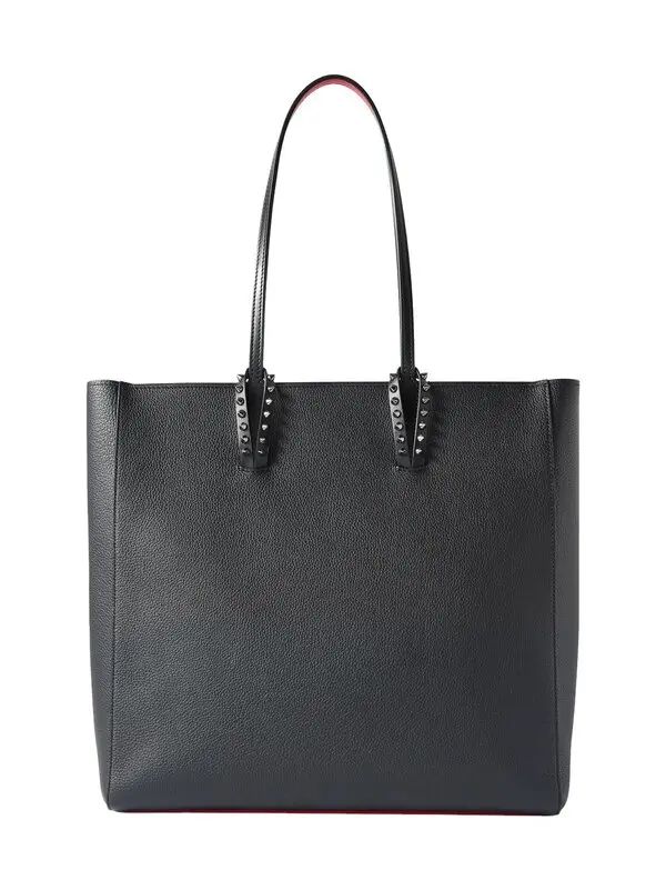 CHRISTIAN LOUBOUTIN Cabata Leather Tote - Black