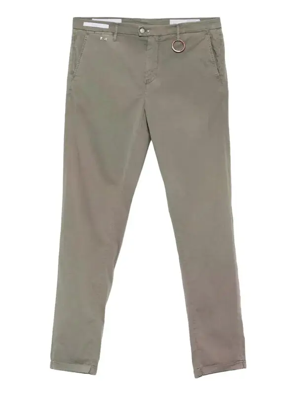 TRAMAROSSA Logo-patch Trousers - Green