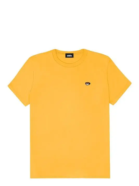 DALIX Lil Coffee Jersey Tee - Gold
