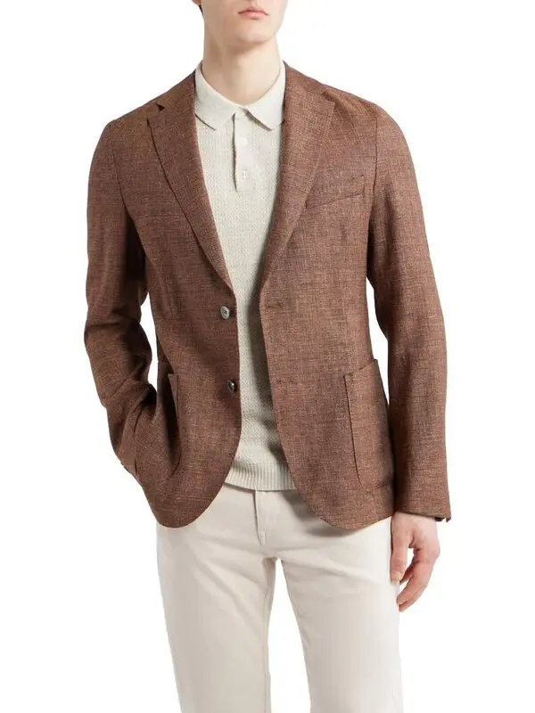 Hugo Boss Hanry Sport Coat - Dark Brown